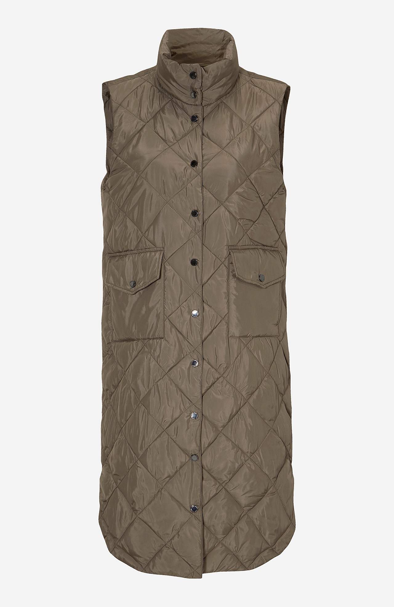 Pikk tepitud vest Olga